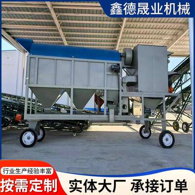 圆清理筛滚振组筛合筛除脉冲尘筒滚振000025筛滚筒清理初清筛供应