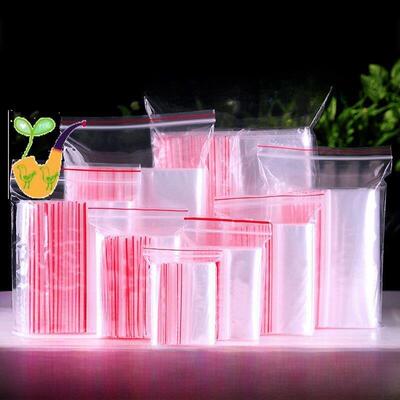 Zip Lock Kitchen Package Storage Bag Plastic Bag self seal