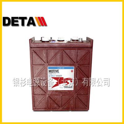 邱健Trojan蓄电池L16H-AC 6V43H牵引深循环电动高空作业车