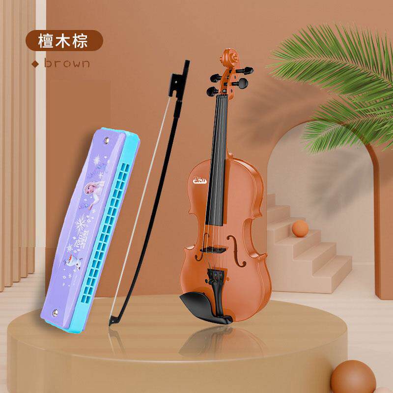 正品保丽小提乐琴玩具儿童吉他女乐孩初学者音启蒙真道具器生日礼