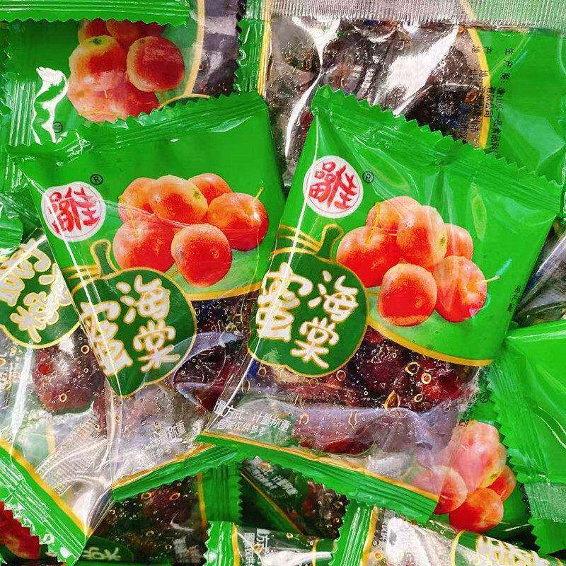 品田佳蜜海棠500g独立小包装蜜饯果脯海棠干海棠果干办公室小零食