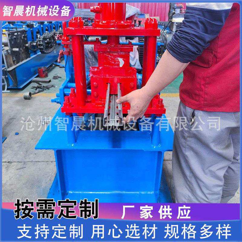 重型仓储货架立柱设备 横梁配套设备 货架设备生产线冷弯成型轧机