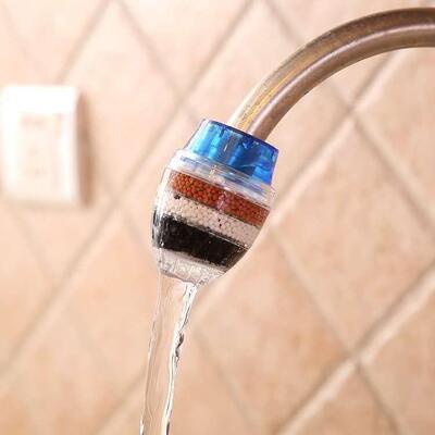 Water Faucet Filter Anti-Splash Activated Carbon 5-Layer Wat