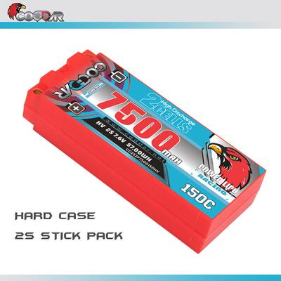 鹰氪CODDAR 7500mAh 2S 150C 7.6V漂移车模RC电池MP10e XRAY XB8E