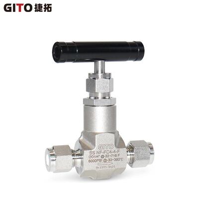 NF一体式锻造卡套针阀不锈钢SS316L高温高压针阀