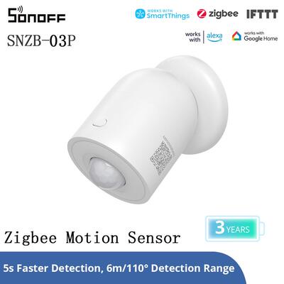 Sonoff SNZB-03P智能运动传感器Zigbee人体移动红外探测报警器