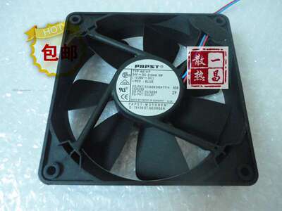 原装德国PAPST TYP4414F 24V 5W 120*120*25MM 高端风扇 保修一年