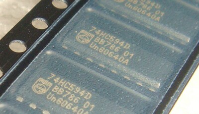 原装进口 74HC594D 带输出寄存器8位移位寄存器