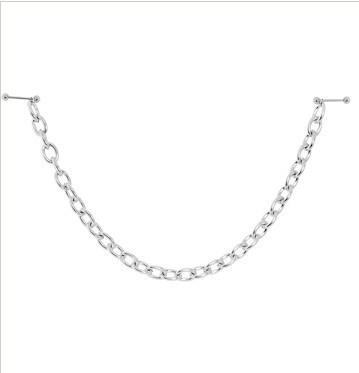 乳钉医用钢穿刺饰品川月