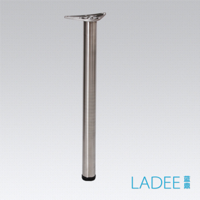 桌脚 蓝鼎 不锈钢圆柱700MM=70厘米 成品 柜脚加长 拉丝银五金