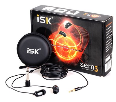 ISK sem5  监听耳塞 监听耳机  isksem5耳塞