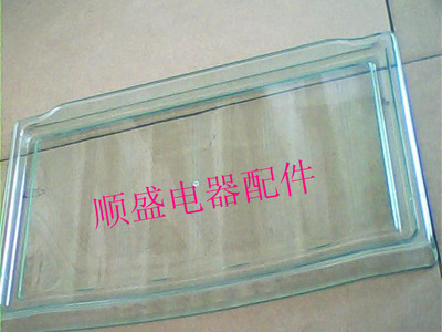 全塑搁海尔冰箱配件 上搁物架冰箱隔板 板111637(44.7*28.7CM）