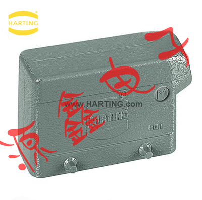 19300161521 harting HAN 16B 双扣上壳 侧出线 重载连接器 M25