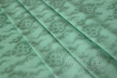 卷云云纹四合汉服布面料提花
