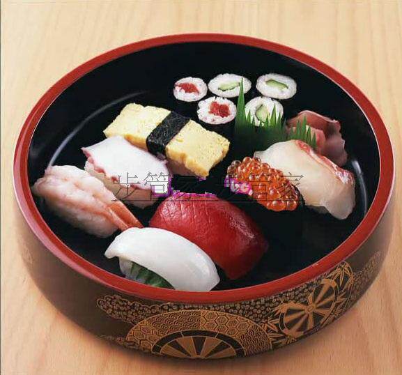 日式寿司桶 料理盒 点心盒 餐盘 刺身盘 冰盘