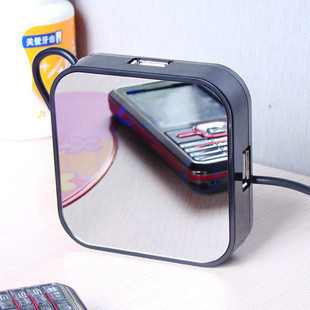 有爱礼品のIdeaShow镜面方块USB分线器扩展器/USB接口HUB