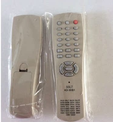 适用于55L7 50J2 50J1A 53P4杂牌电视机遥控器三洋机芯25合1