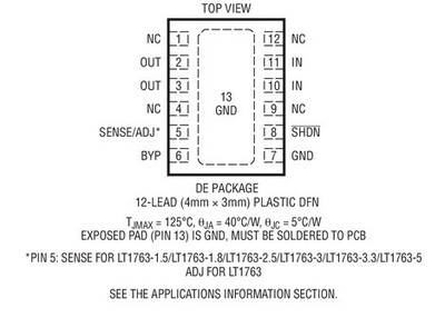 进口原装  LT1763CDE-3 LT1763IDE-3 LT1763-3 DFN现货可直拍