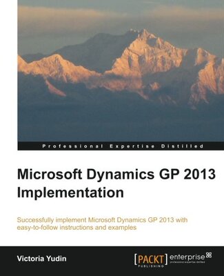 【预售】Microsoft Dynamics GP 2013 Implementation