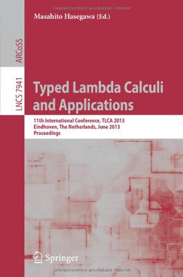 【预订】Typed Lambda Calculi and Applications