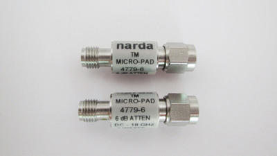 4779-6 narda DC-18GHz 6dB 2W SMA 射频微波同轴高固定衰减器