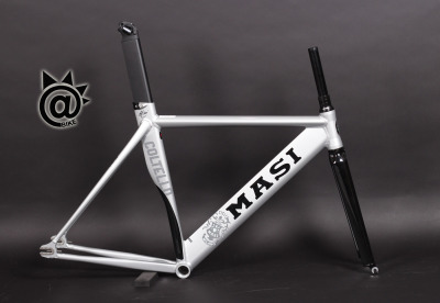 @BIKE FIXED GEAR 意大利MASI 新款铝架 银色 现货发售 特价