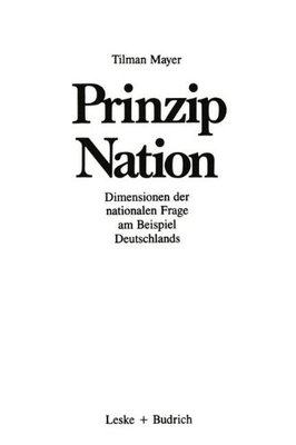 【预售】Prinzip Nation: Dimensionen Der Nationalen Fra...
