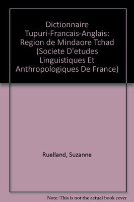 【预售】Dictionnaire Tupuri-Francais-Anglais: Region d...