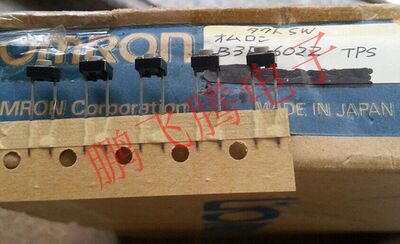 进口欧姆龙B3F-6022 6*6*5 方形微动直插2脚 轻触开关 镀银触点