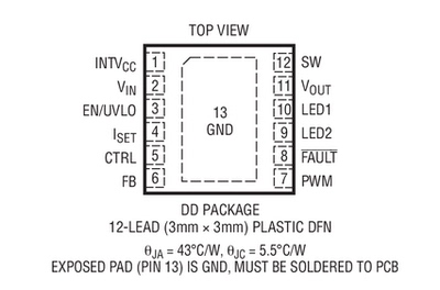 进口原装  LT3909EDD LT3909IDD LT3909HDD LT3909 DFN 现货