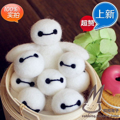 一屉蒸包大白baymax手工diy汤圆
