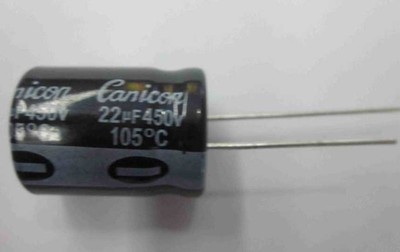 450V22UF 450V 22UF进口原装电脑功放电容450V22UF 13*20.25