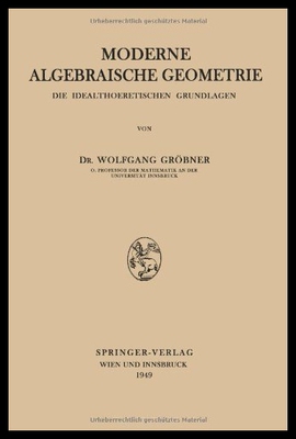 【预售】Moderne Algebraische Geometrie: Die Id