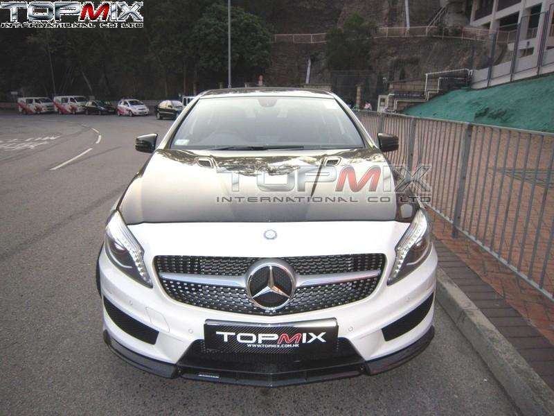 TOPMIX 奔驰w176 A260A250改装包围 巴博斯款套件brabus