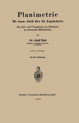 【预订】Planimetrie: Mit Einem Abriss Uber D...