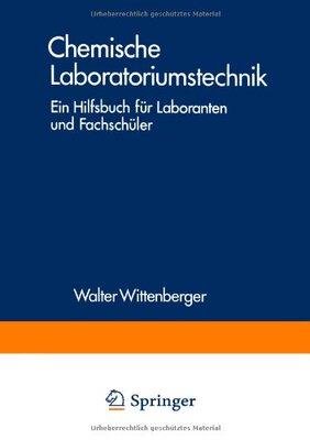 【预订】Chemische Laboratoriumstechnik: Ein ...
