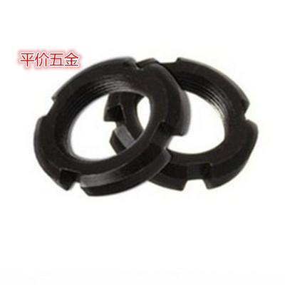 开槽圆螺母止退四槽螺母