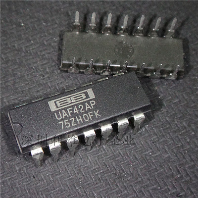 现货 UAF42AP  UAF42  直插 DIP-14  全新