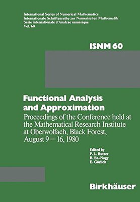 【预售】Functional Analysis and Approximation: Proceed...