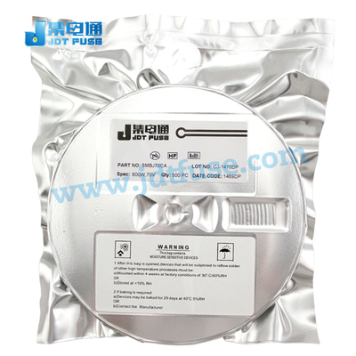 SMBJ70CA TVS瞬态抑制二极管贴片双向600W70V集电通JDT二极管