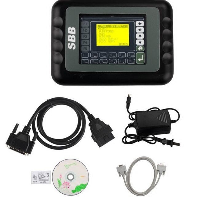 2015款SBB Key Programmer V33.02汽车钥匙编程匹配仪CK100+_虎窝淘