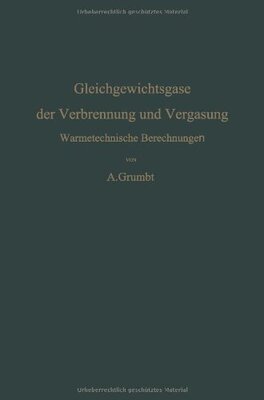 【预订】Gleichgewichtsgase Der Verbrennung U...