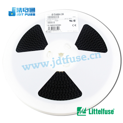 贴片保险丝加座子0154004.DR 一次性美国力特LITTELFUSE 保险丝