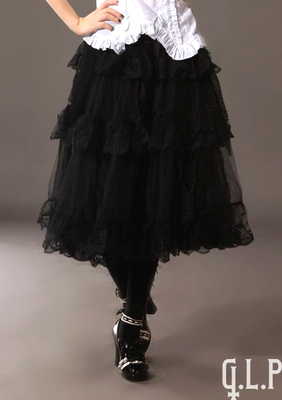 古典视觉哥特朋克KERA杂志魔女裙