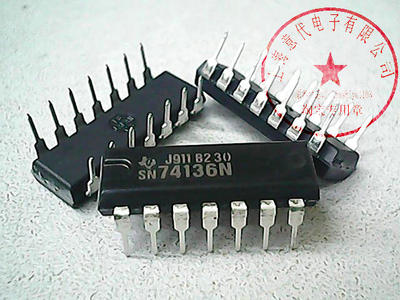 SN74136N  TI   74LS136〖正品原装〗赛格市场G332室实体店 现货