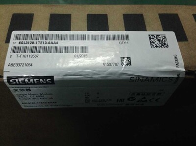全新 西门子 6SL3120-1TE13-0AA4 非实价1FL6062-1AC61-2AG1