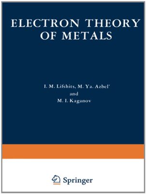 【预售】Electron Theory of Metals