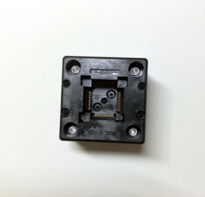 ENPLAS原装 QFP48测试座 OTQ-48-0.5-01 烧录座 间距0.5mm 促销