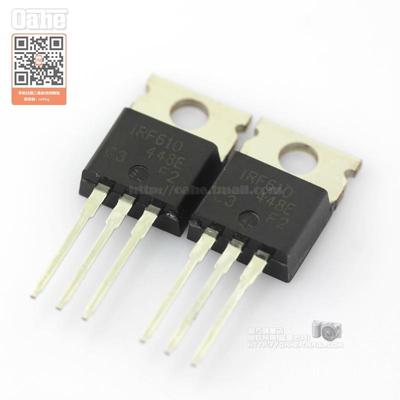 场效应管MOS IRF610PBF N沟 200V 3.3A 36W TO-220
