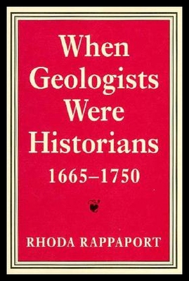 【预售】When Geologists Were Historians, 1665 1750